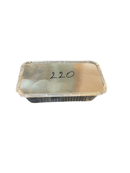 Aluminium Container 220 + Lid – MAE ARCHANGELOS OVERSEAS LTD